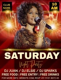 Saturday night flyers Template | PosterMyWall