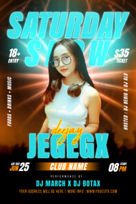 dj party Template | PosterMyWall