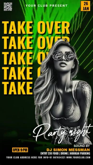 Copy of SATURDAY NIGHT PARTY (3) | PosterMyWall