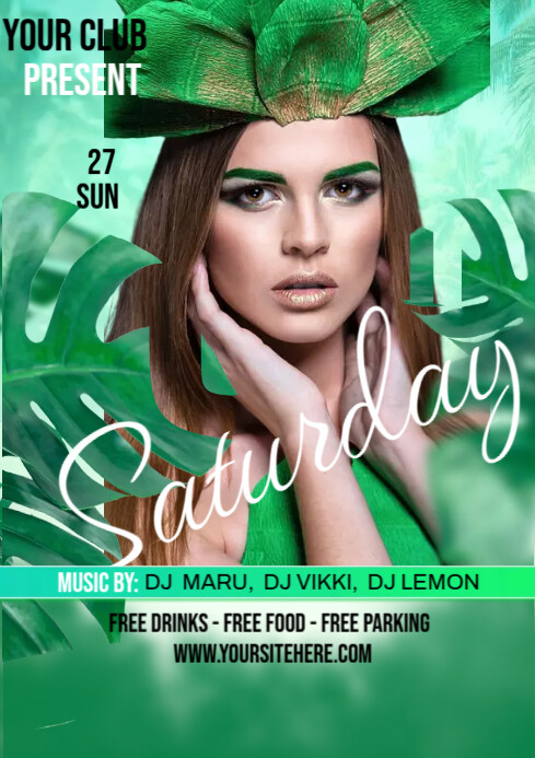 Saturday Night Party Ads Template | PosterMyWall