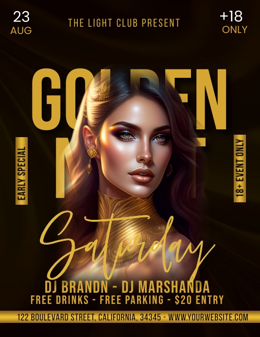 Copy of Saturday Night Party | PosterMyWall
