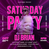 Saturday Night Event Template | PosterMyWall