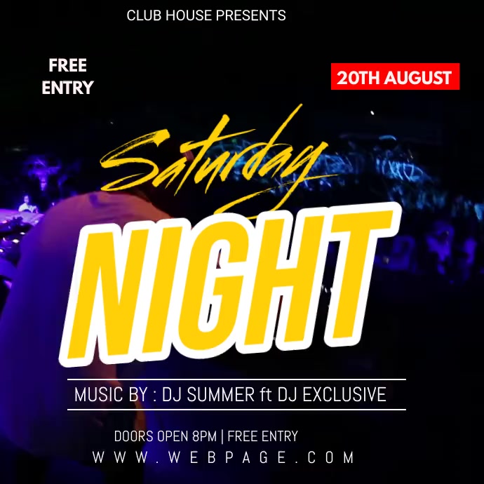 Saturday House Party Logo New Year's Eve Party At Eva Beach House On
