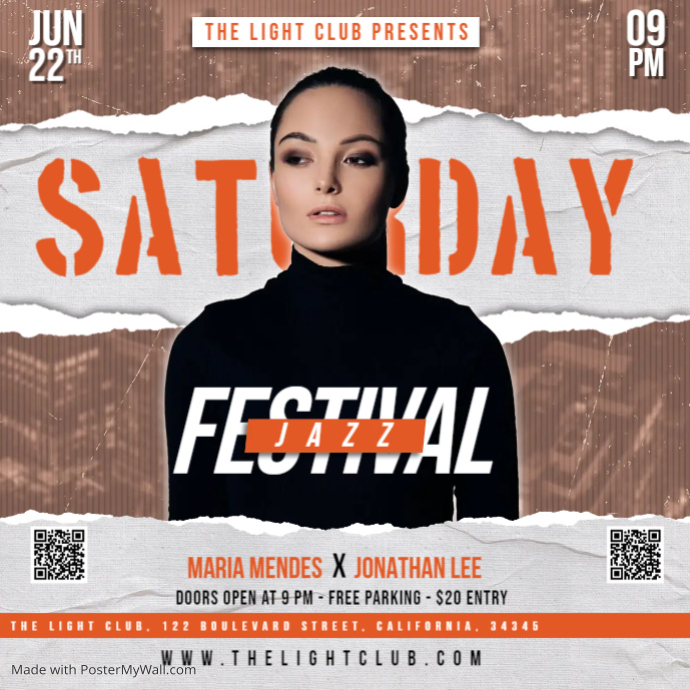 Saturday Party Ads Template | PosterMyWall
