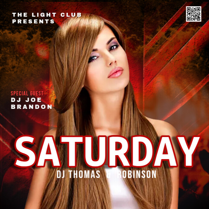 Plantilla de Saturday Party Ads | PosterMyWall