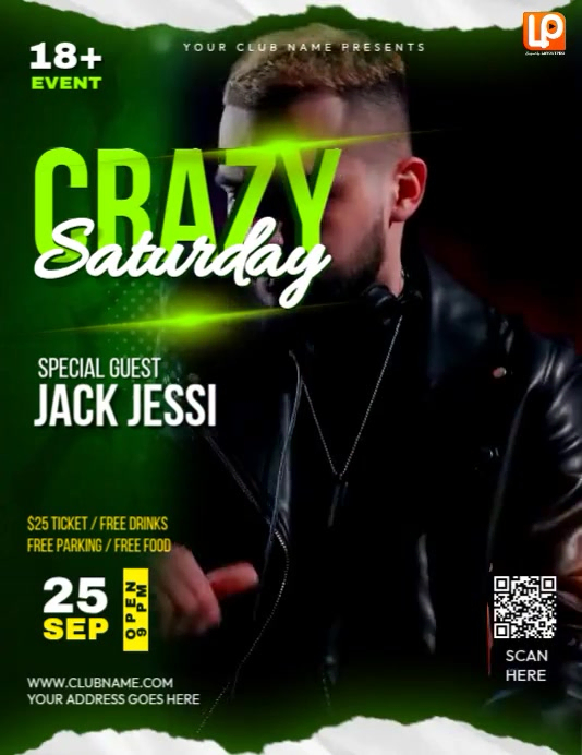 Saturday Party Template | PosterMyWall