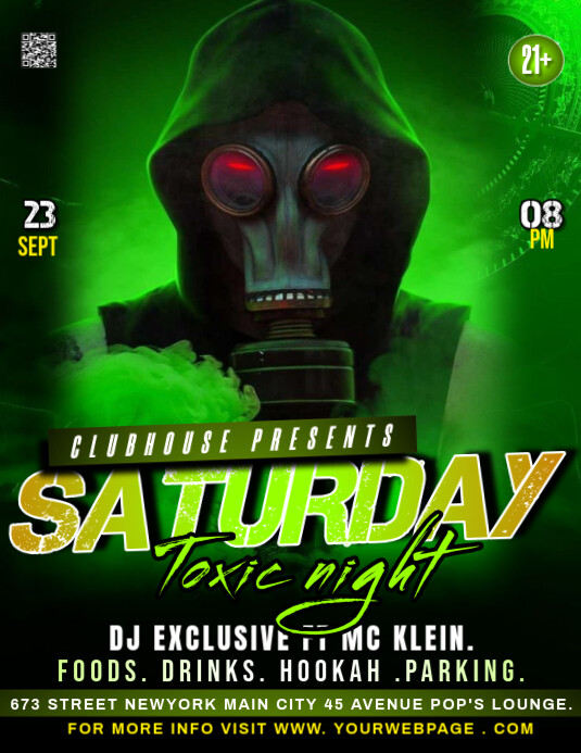 Plantilla de saturday party posters | PosterMyWall