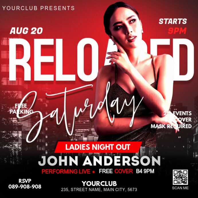 saturday reloaded Template | PosterMyWall