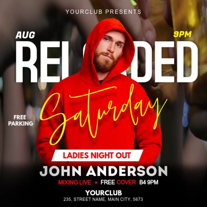 saturday reloaded Template | PosterMyWall