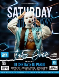 Take over Saturday Template | PosterMyWall