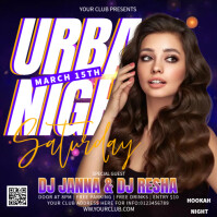 Saturday DJ Night Party Template | PosterMyWall