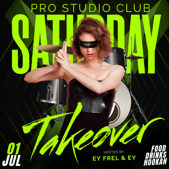 saturday.a Template | PosterMyWall