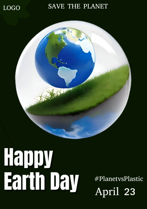 Modèle Save Earth day / Earth day wish card | PosterMyWall