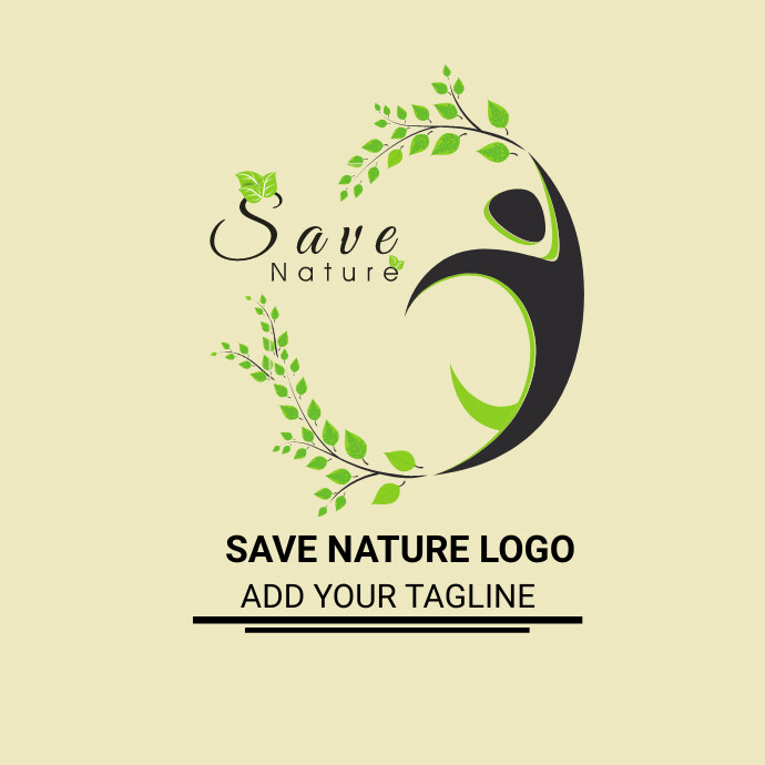 Copy of Save Nature Logo | PosterMyWall