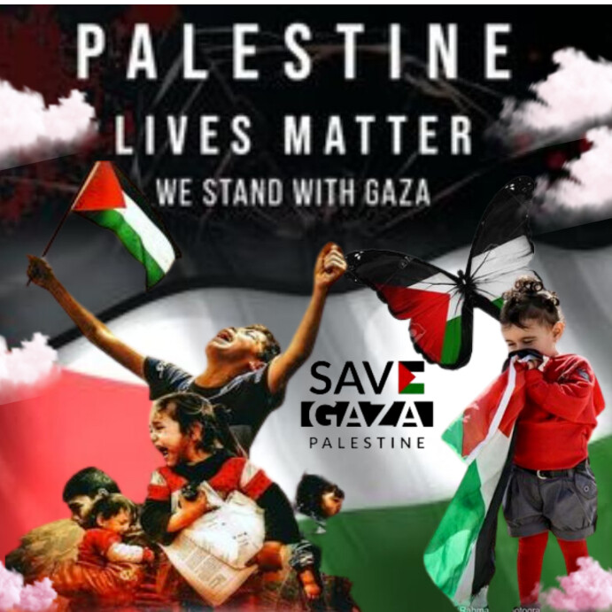 SAVE PALESTINE INSTAGRAM POST Template | PosterMyWall