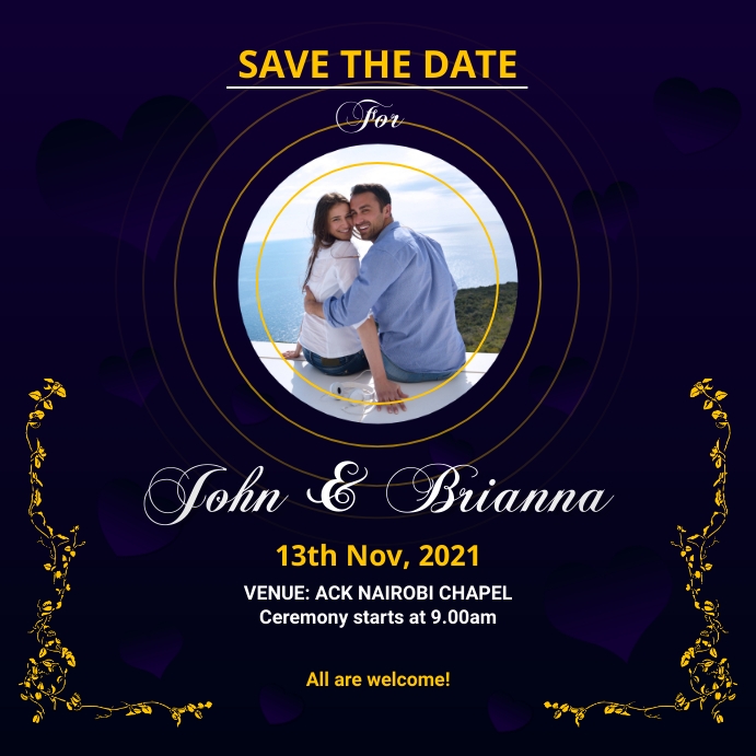 Copy of Save the date | PosterMyWall