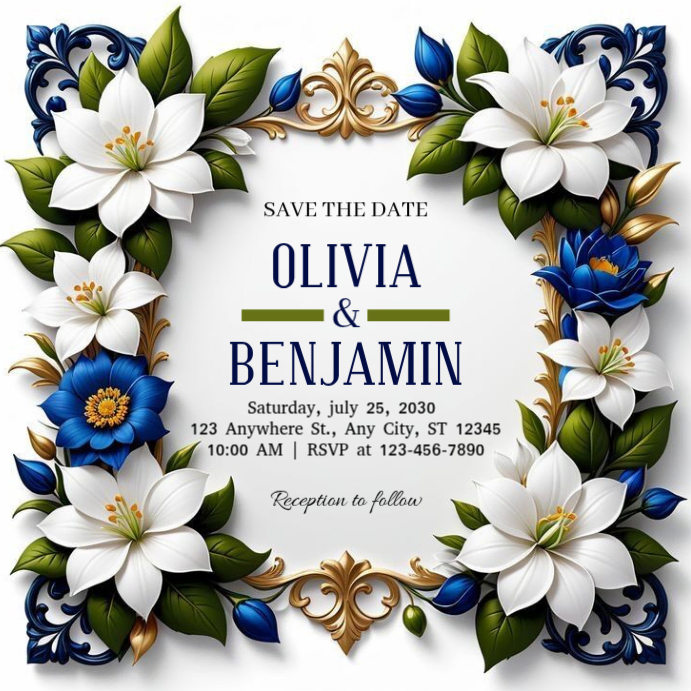 Save The date Template | PosterMyWall