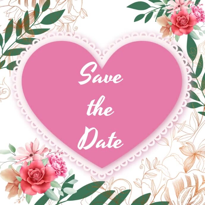 Save the date Template | PosterMyWall