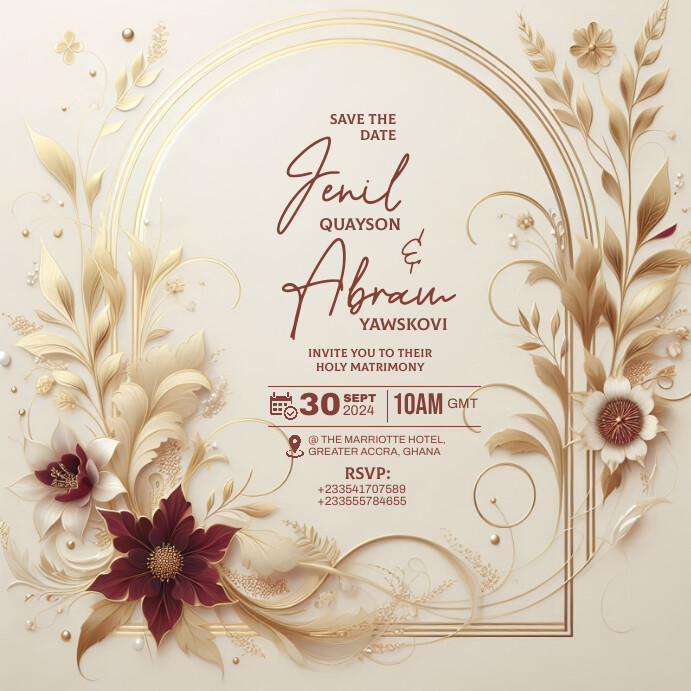 Save the Date Template | PosterMyWall