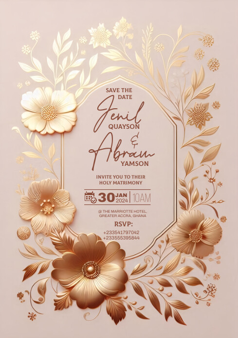 Save the Date Template | PosterMyWall