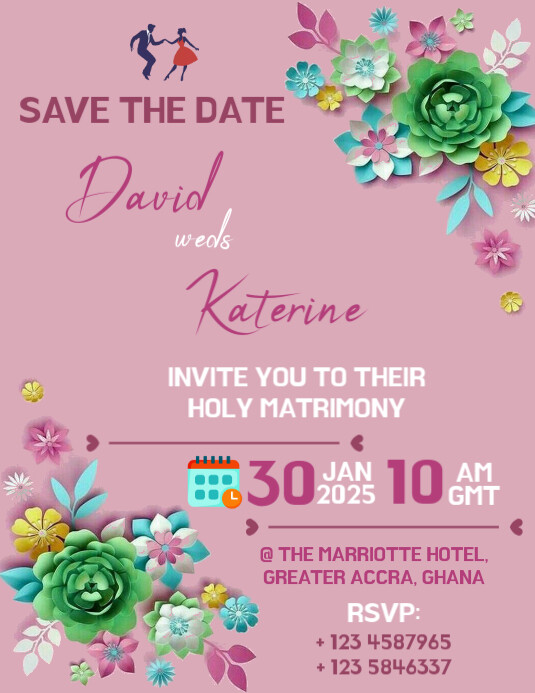 Copy of Save the Date | PosterMyWall