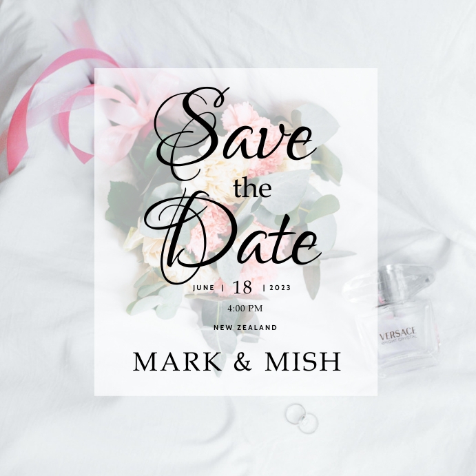 Copy of Save the Date | PosterMyWall