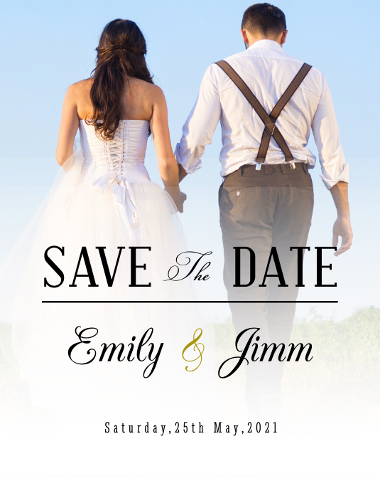 Copy of save the date | PosterMyWall