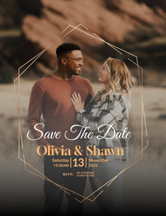 Copy of Save the date | PosterMyWall