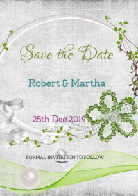 Save the Date Flyer Template | PosterMyWall