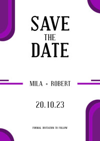 save the date FLYER TEMPLATE | PosterMyWall