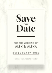 save the date FLYER TEMPLATE | PosterMyWall