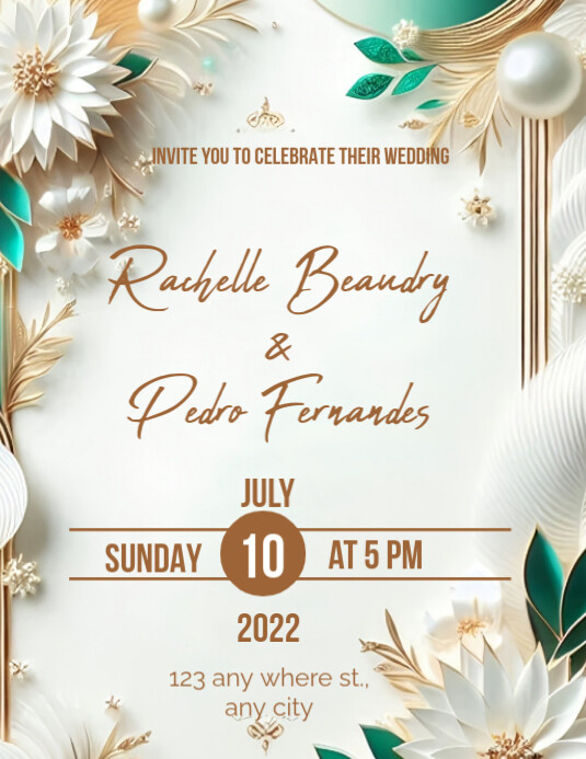 save the date flyer Template | PosterMyWall