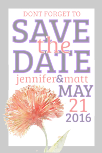 Save the Date Template | PosterMyWall