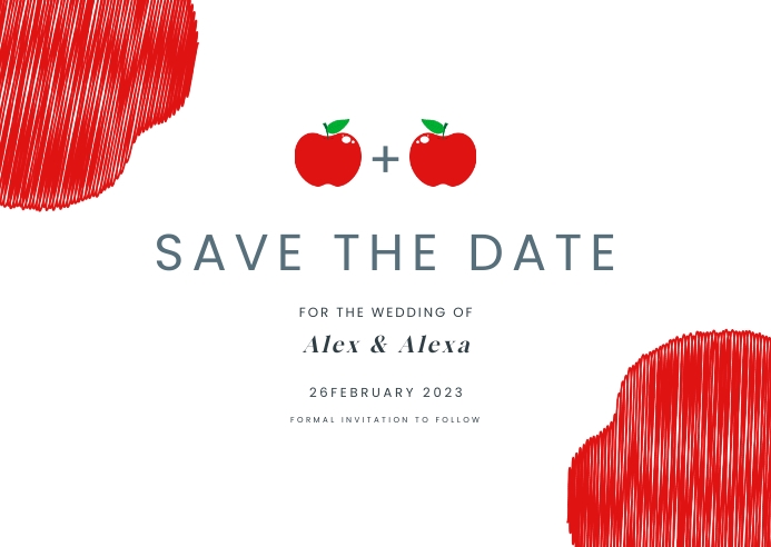 save the date FLYER TEMPLATE | PosterMyWall