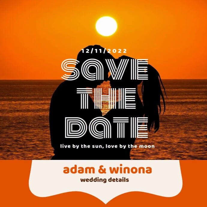 Save The Date Summer Template | PosterMyWall