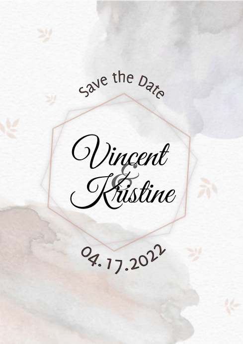 Save The Date Template | PosterMyWall