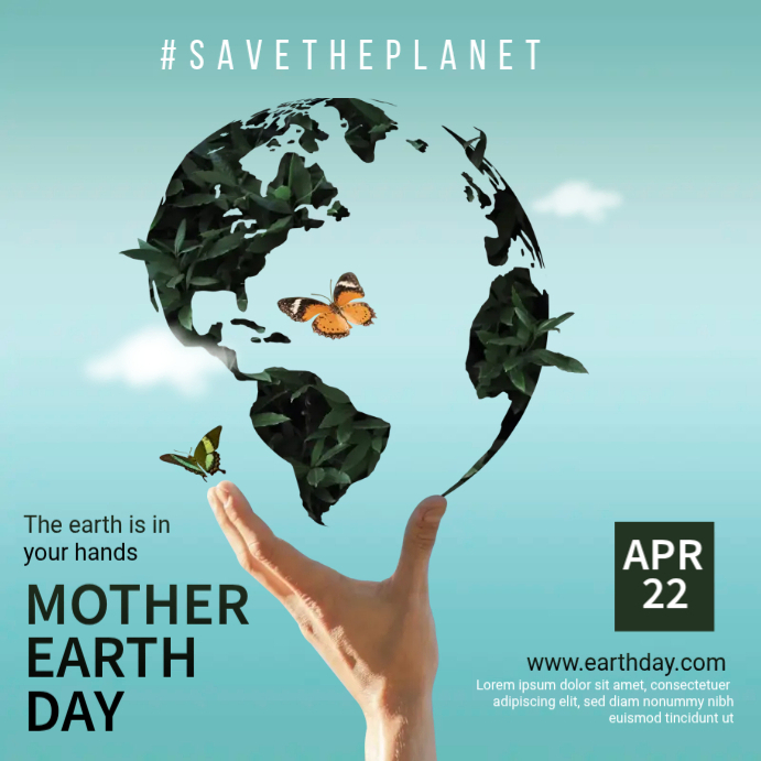 Save The Earth Template | PosterMyWall