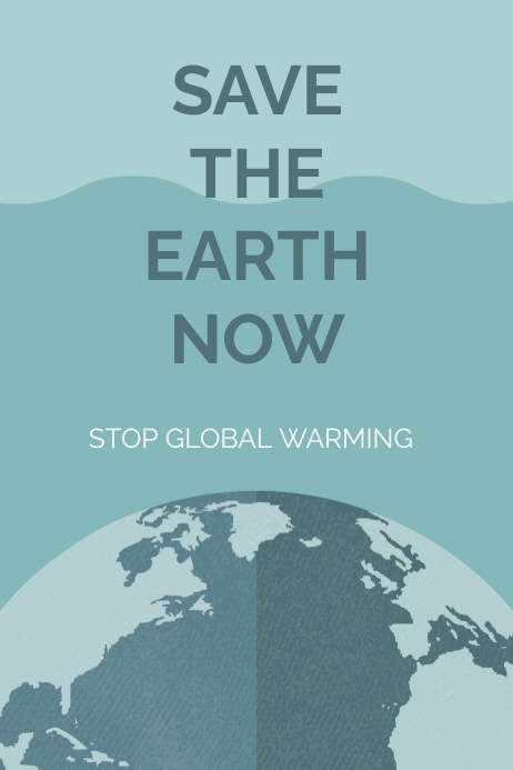 Save The Earth Template | PosterMyWall