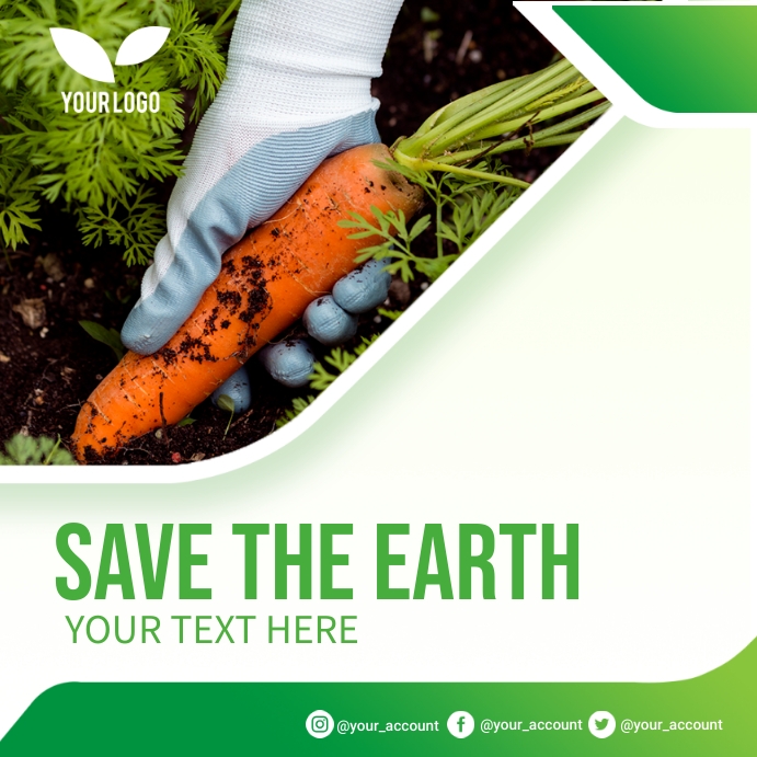 Save The Earth Flyers Template | PosterMyWall