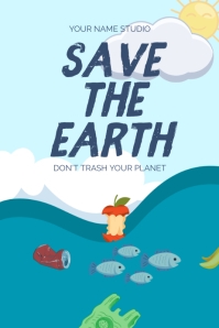 Save our earth poster Template | PosterMyWall