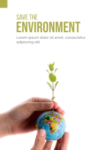 Save The Planet Poster Template | PosterMyWall