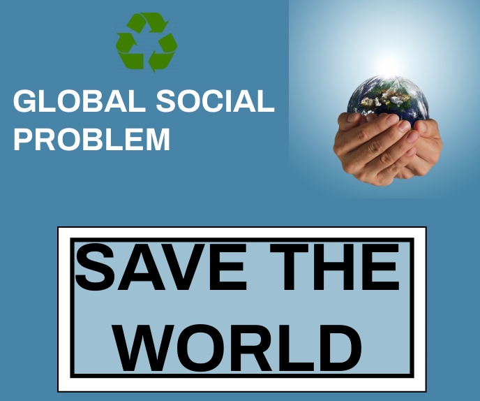 SAVE THE WORLD BORAD SIGN TEMPLATE | PosterMyWall