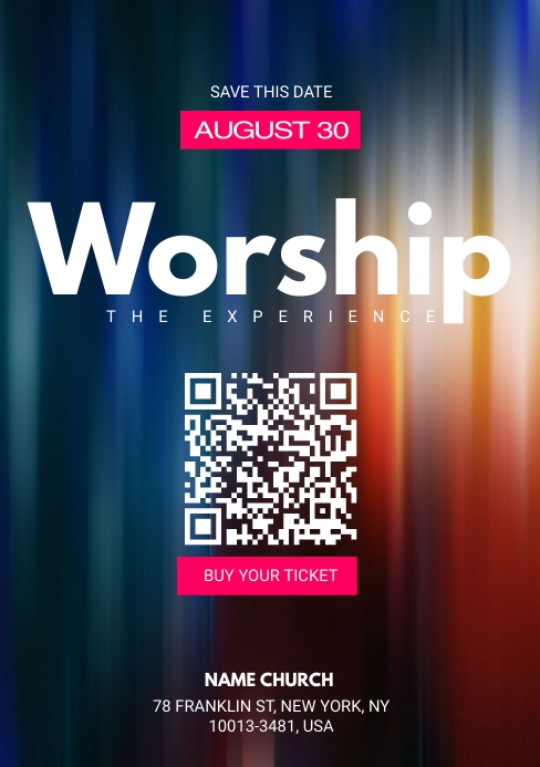 save this date church Template | PosterMyWall
