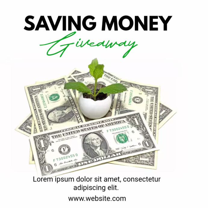 saving money Template | PosterMyWall