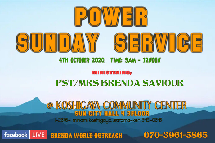 Saviour Template | PosterMyWall