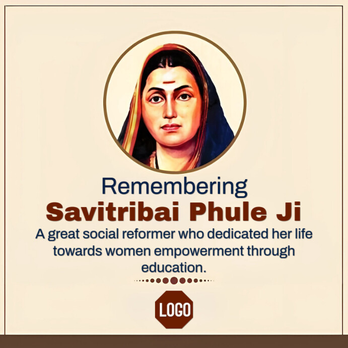 Savitribai Phule Jayanti Design Template | PosterMyWall
