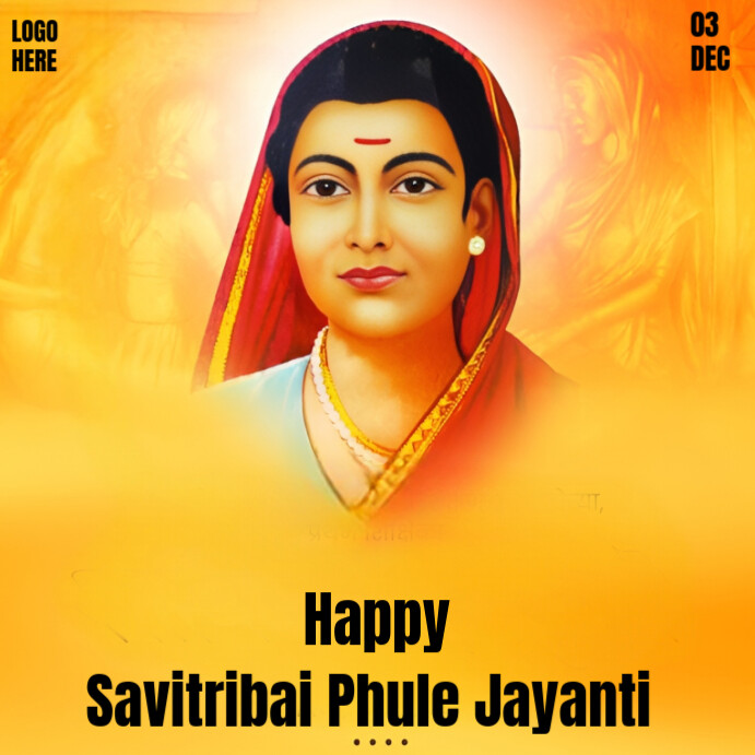 Savitribai Phule Jayanti flyer templaat | PosterMyWall