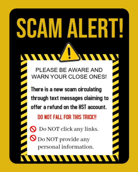 Scam Alert Warning Poster Template | Fraud Prevention Notice | PosterMyWall