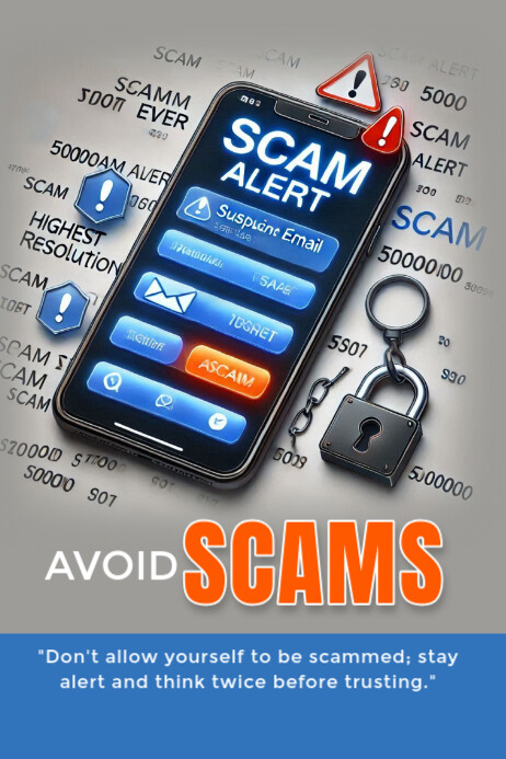Copy of Scam | PosterMyWall