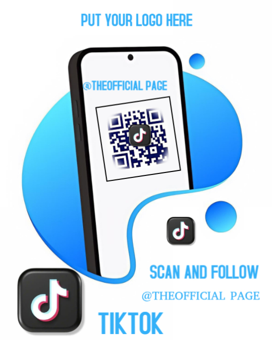 Scan and follow me now Template | PosterMyWall